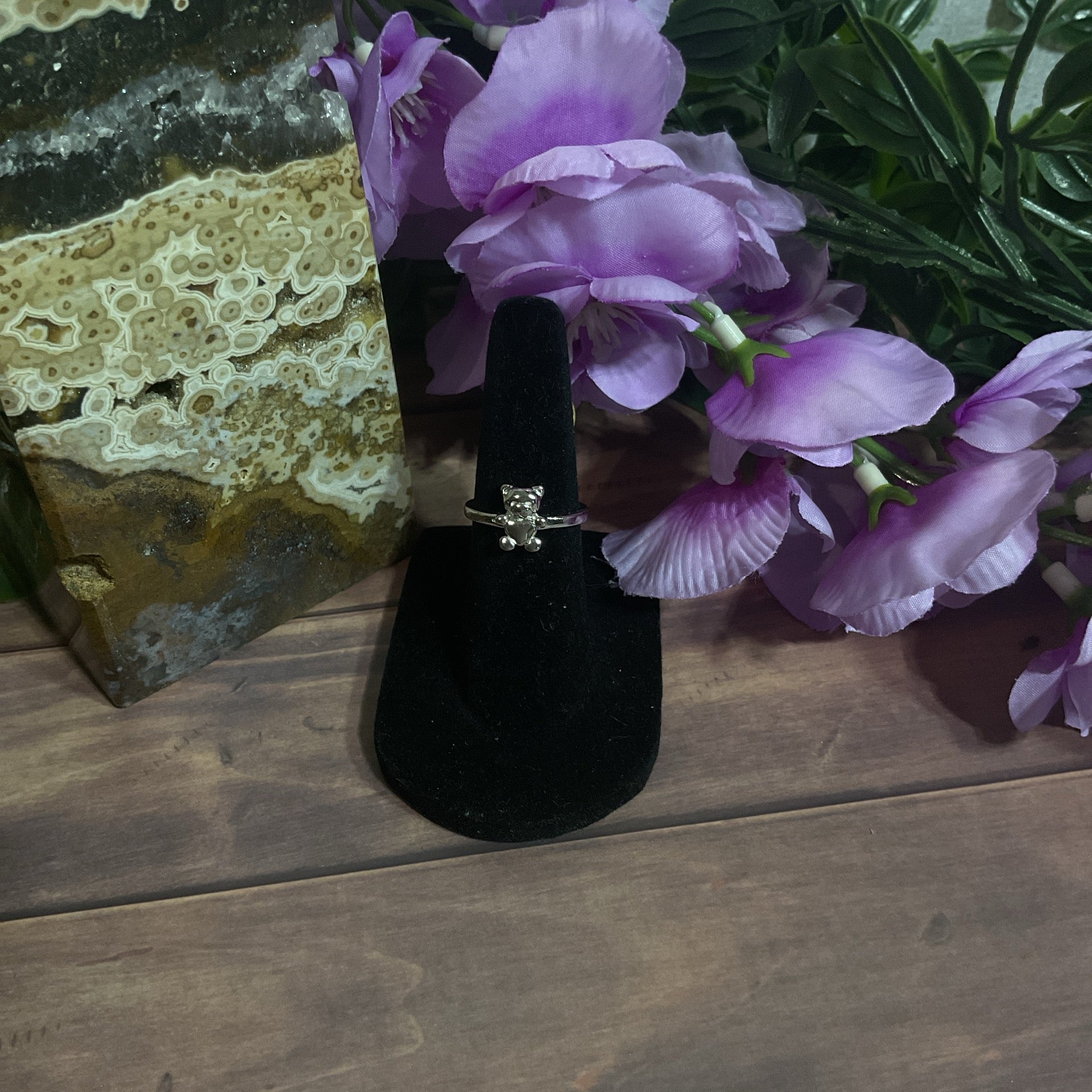 Silver Teddy Bear | Bone and Branch