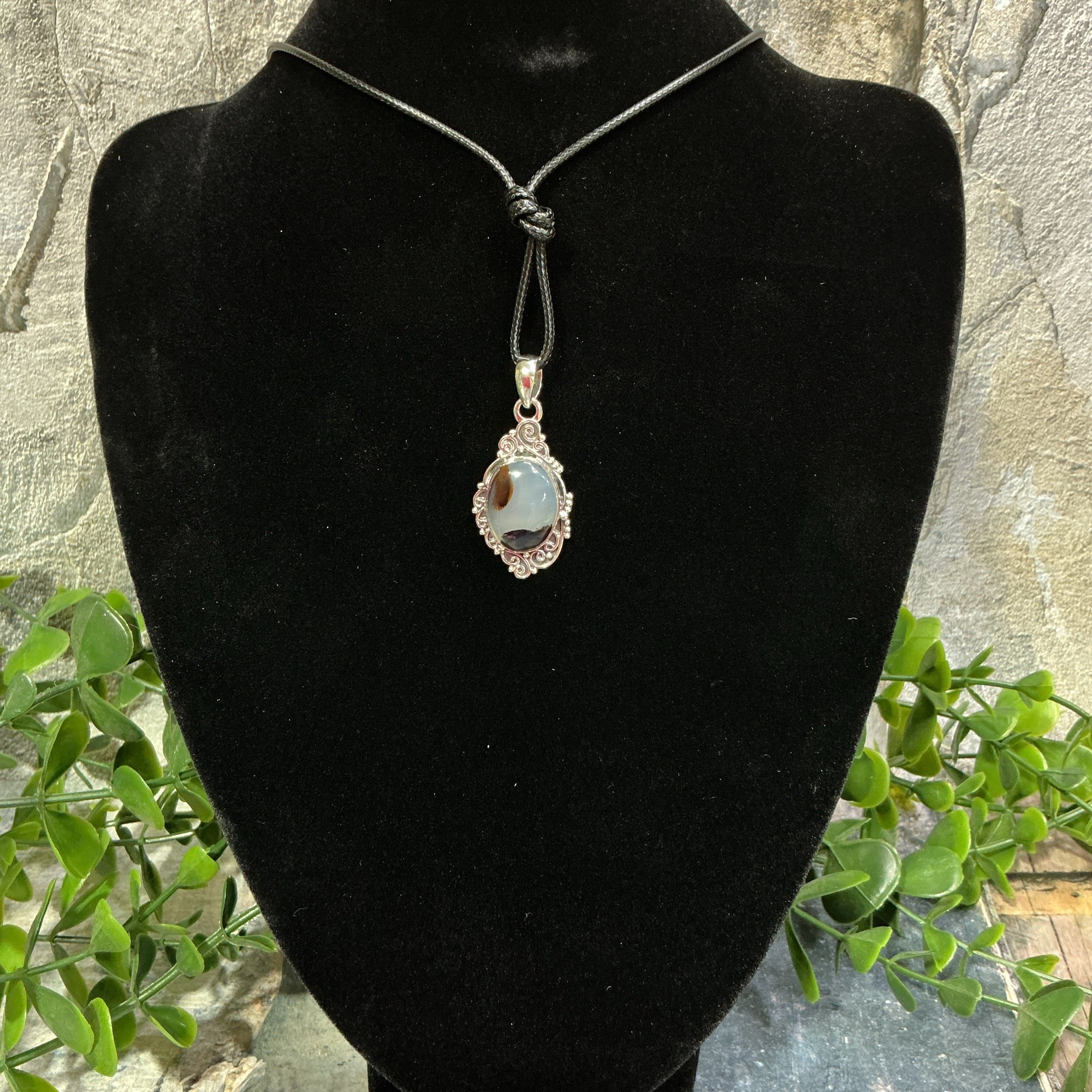 Montana Agate Pen. | Bone and Branch